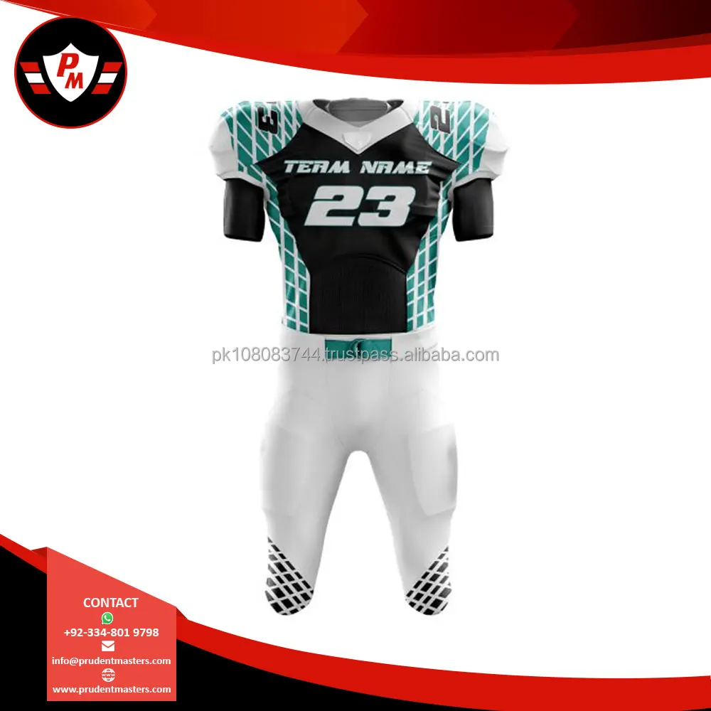Shop Customized American Football Jerseys - Anti-Bacterial & Quick Dry