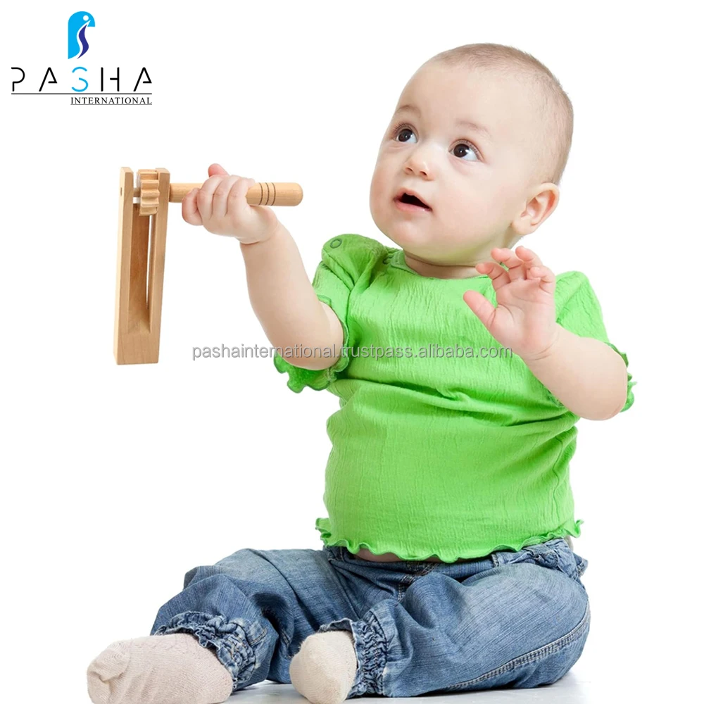 6 Pack Wooden Spinning Ratchet Wooden Musical Instrument In Reasonable ...