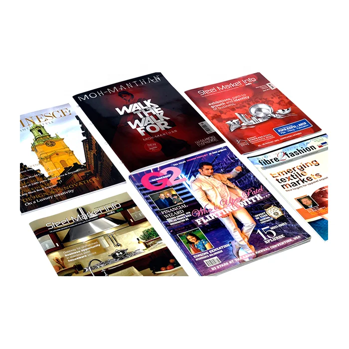 A4 Size Magazine Professional Factory Customized Catalog Brochure ...