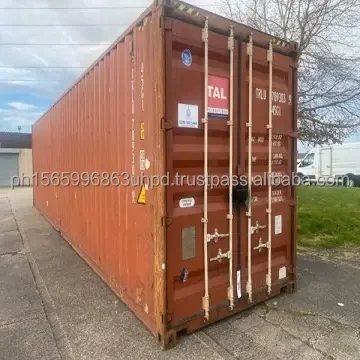 Used Second Hand Used Shipping Container 20ft Hc 40 Open Side Container ...