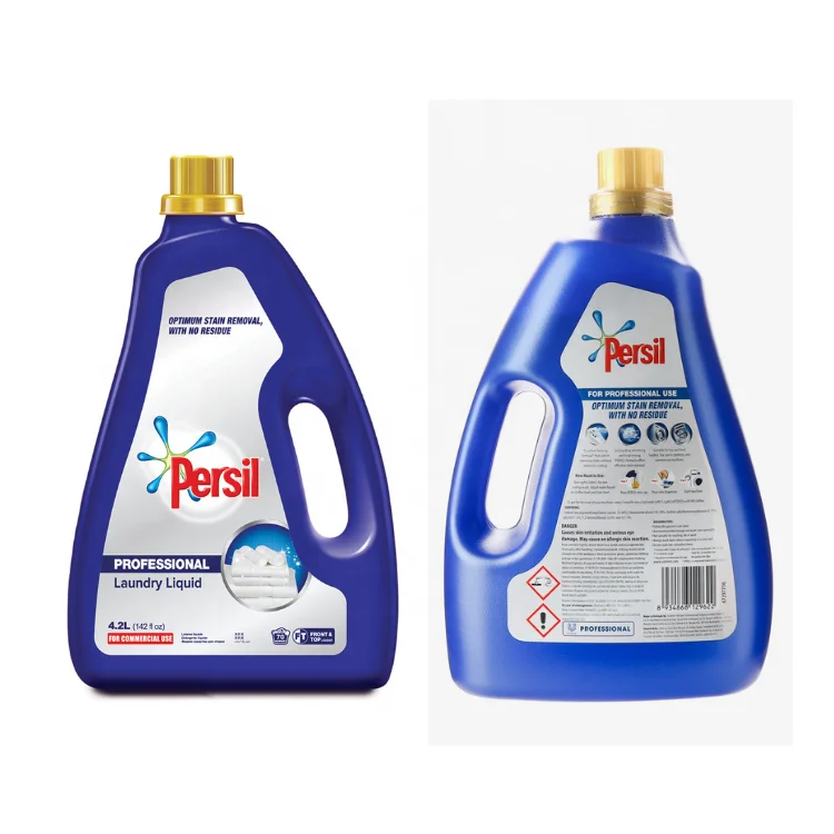 Manufacturing Persils Liquid 4.2lx4 Washing Laundry Detergent Clothes ...