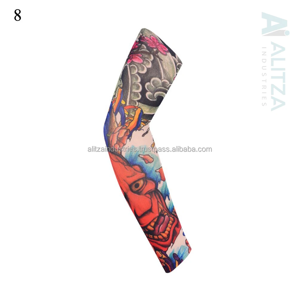 Sublimated Print Custom Logo Arm Sleeves With UV Protection Are a Must ...