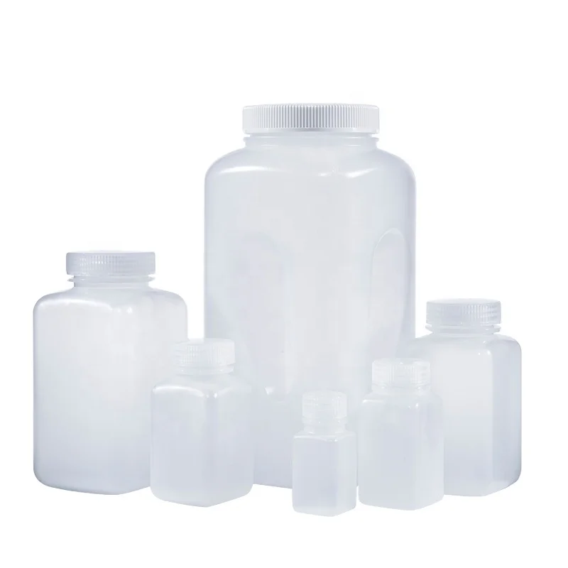 Plastic Laboratory Chemical Square Reagent Bottle 4ml 8ml 30ml 60ml ...