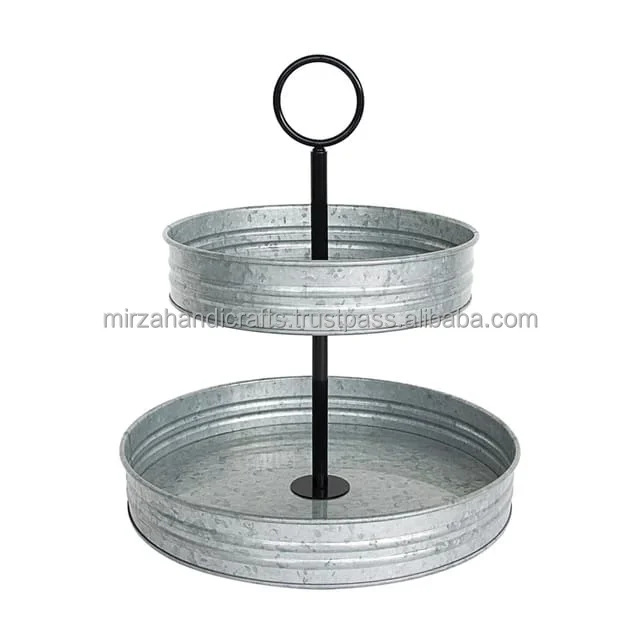 Eco-friendly Rustic Farmhouse Display Stand - Perfect for Desserts