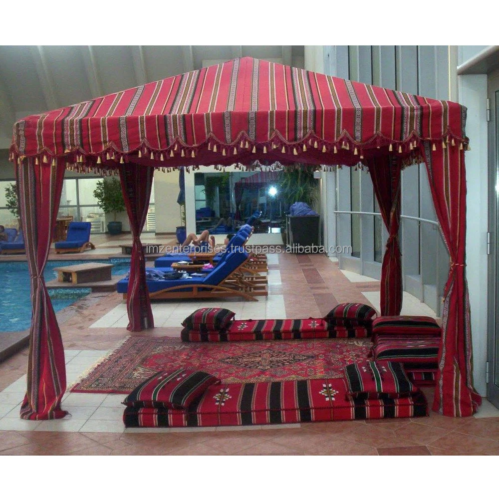 Majlis Tent Arabic Style Canvas Outdoor Custom Made High Quality Deluxe ...
