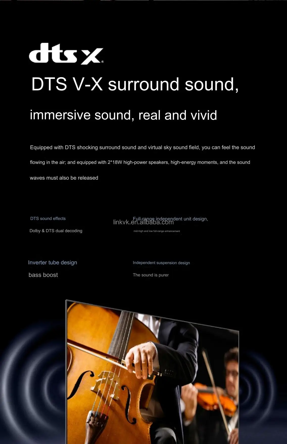 Hisense TV 75E3H - 75-Inch 4K Smart TV with 120hz Refresh Rate