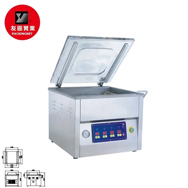 Tc-420 Food Desktop Vacuum Packing Machine - Buy Cabinet Packaging Food ...