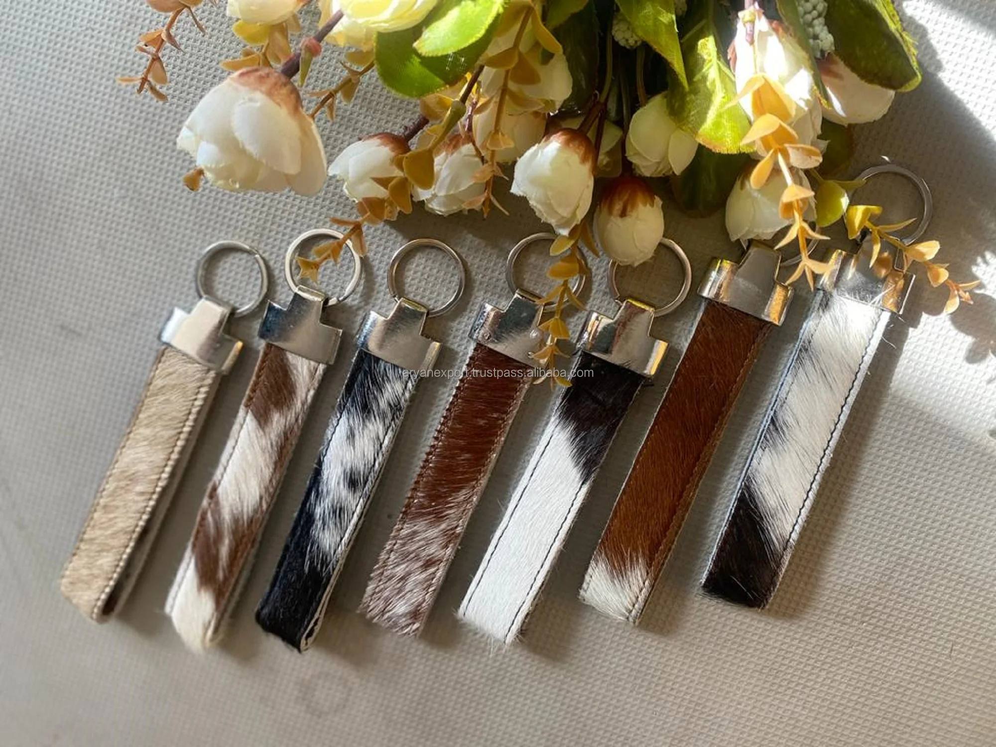 New Real Handmade Genuine Hair on Hide Fur Leather Cute Charming ...