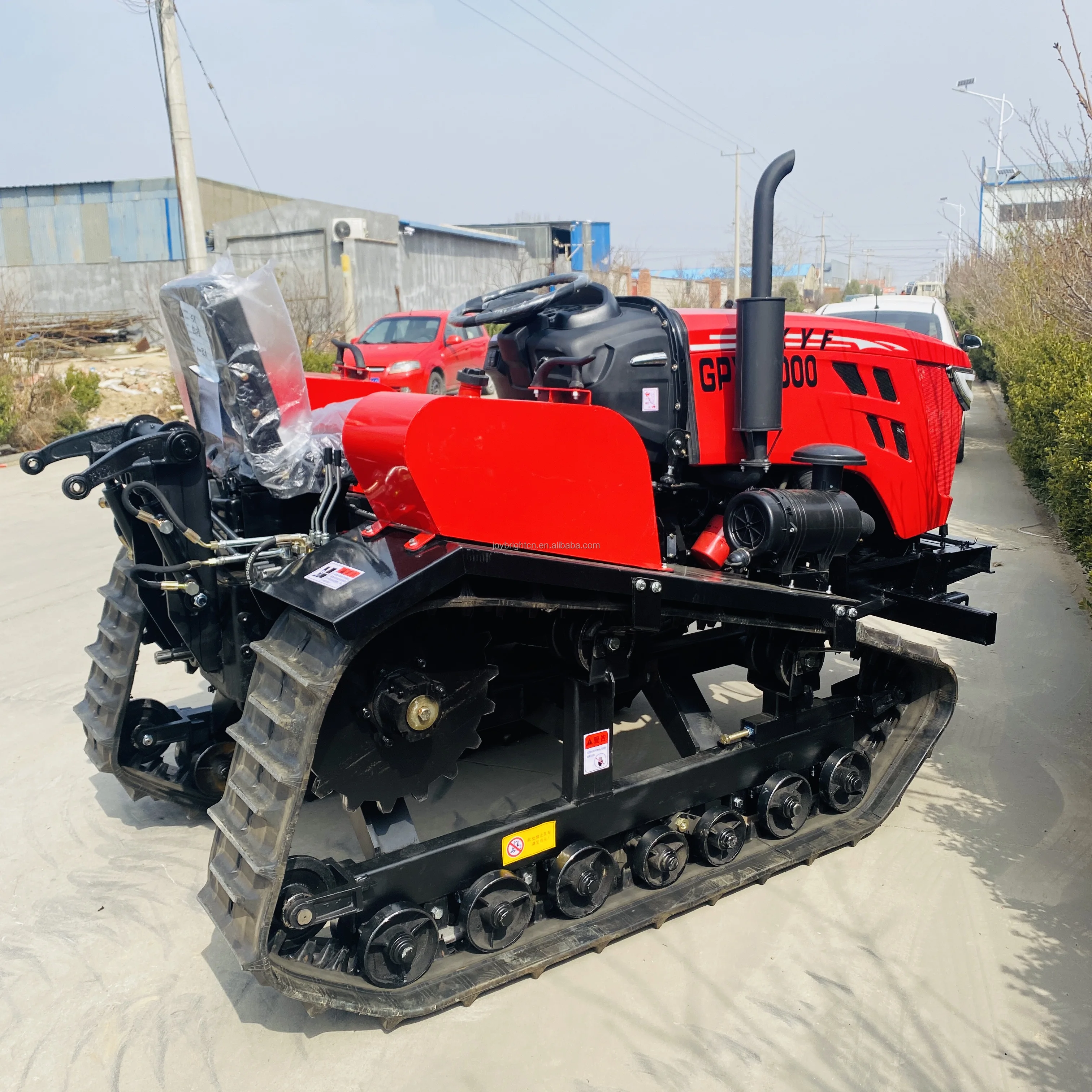 Crawler Tractor With Cabin Excavator,Auger,Loader,Blade,Quick Hitch ...