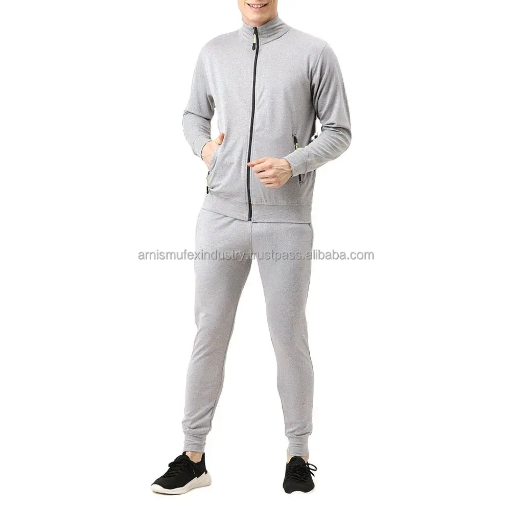 Latest Arrival Custom Sport Wear Men Tracksuit With Zipper Hoodies ...