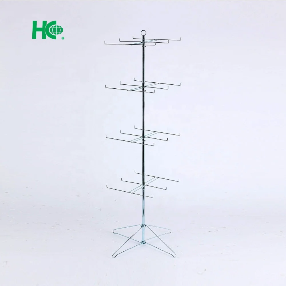 Metal Rotating Floor Spinner Display Rack| Alibaba.com