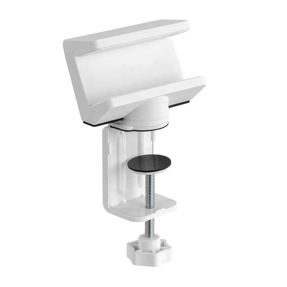 Office Desk Wire Clamp Organizer Heavy-Duty Clamp Base Swivel Power ...