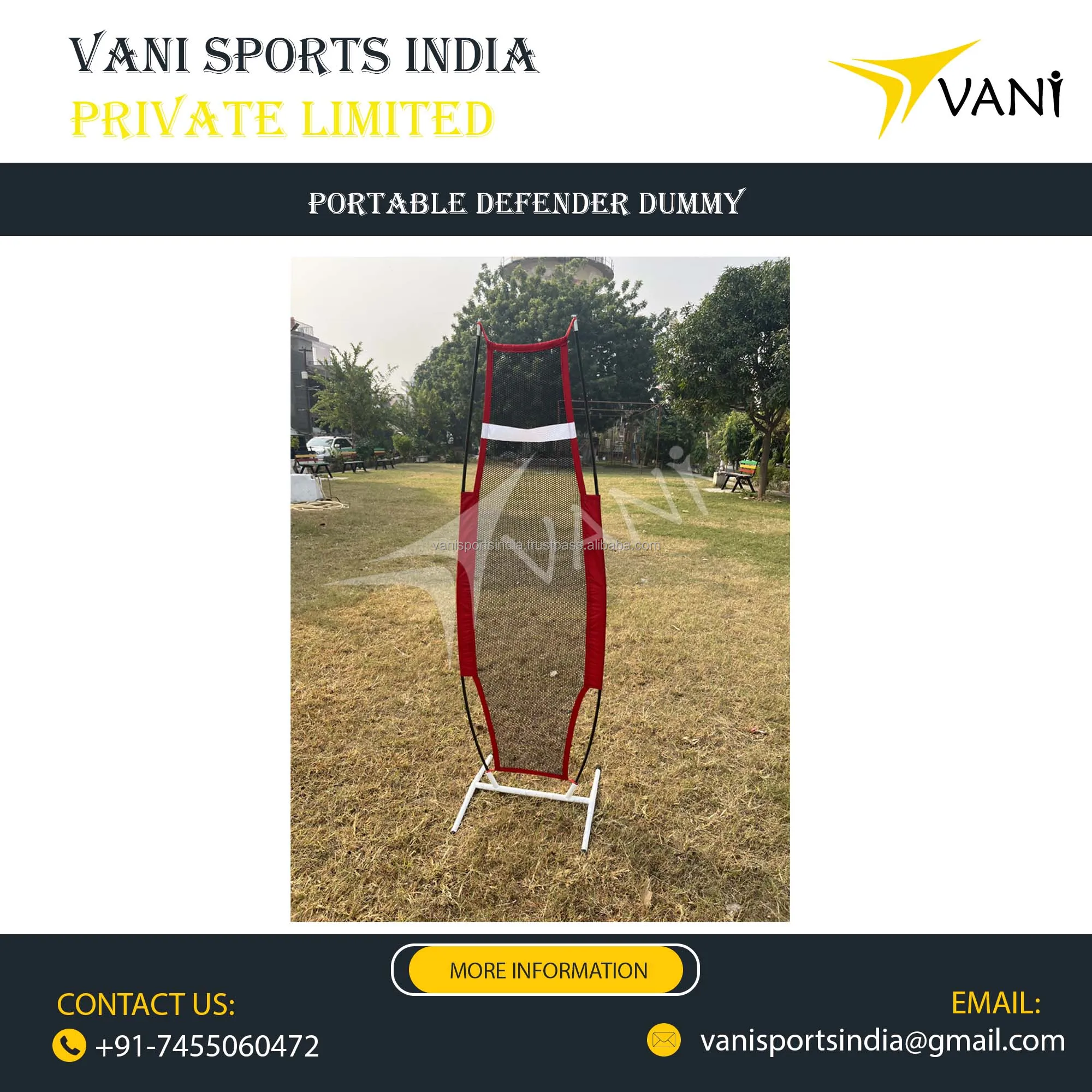 New Design Best Quality Portable Defender Practice Dummy Soccer ...