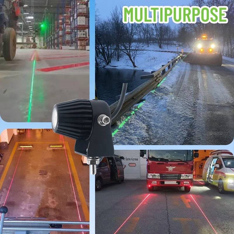 New Virtua Line Floor Marking Sign Light Auto Light System Red Green ...
