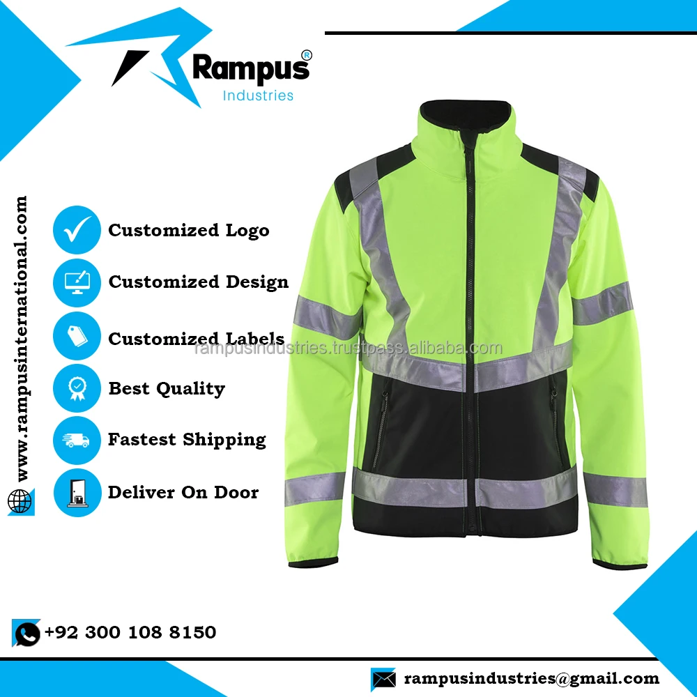 Reflector Winter Safety Reflective Road Safety Jackets for Construction ...