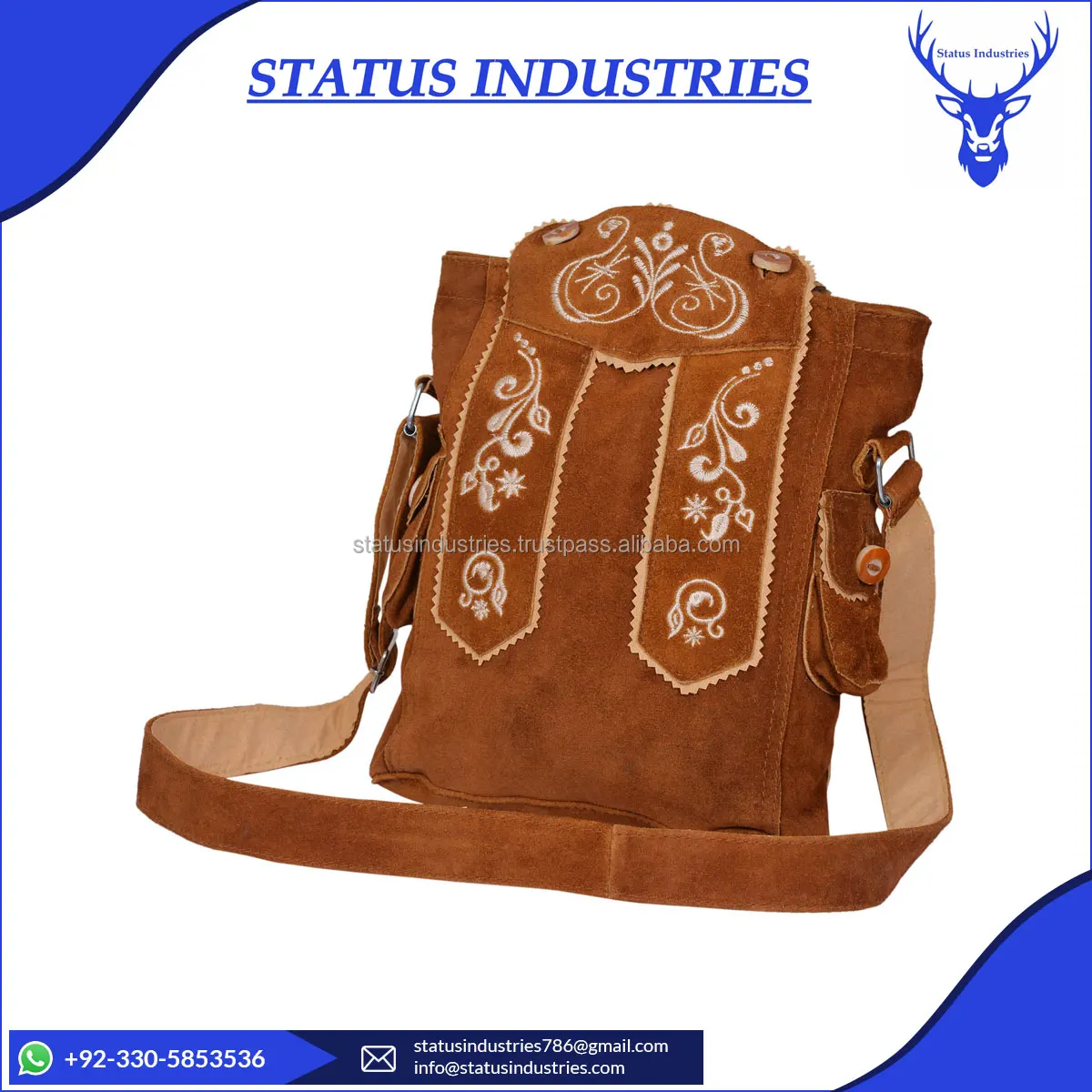 Damen Lederhose Tasche Handbag Bavarian Style Tradition German Women ...