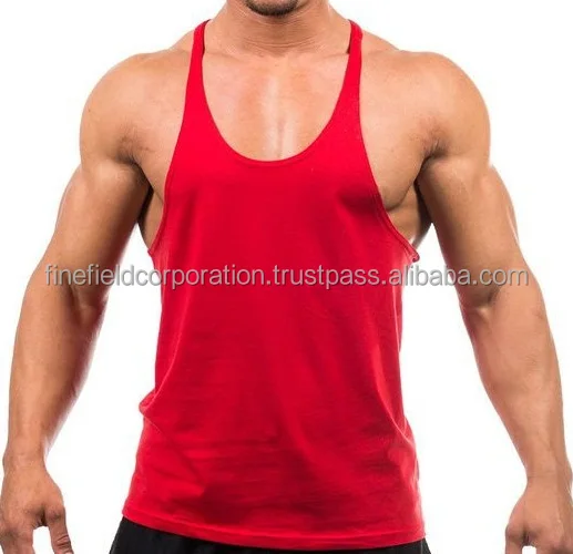 Design Own Brand Logo Muscle Tank Top Fitness Mens Blank Workout Tank ...
