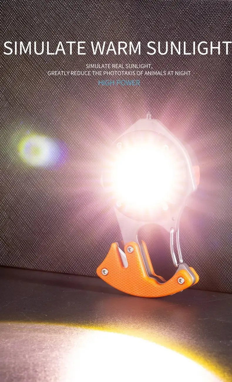 Multifunctional Portable Highlighting Light Type-c Fast Charging Large ...