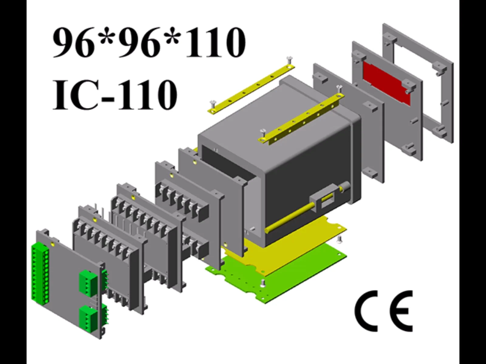 Iso Certified Electric Din Panel Meter Cabinet - Buy Panel Meter ...
