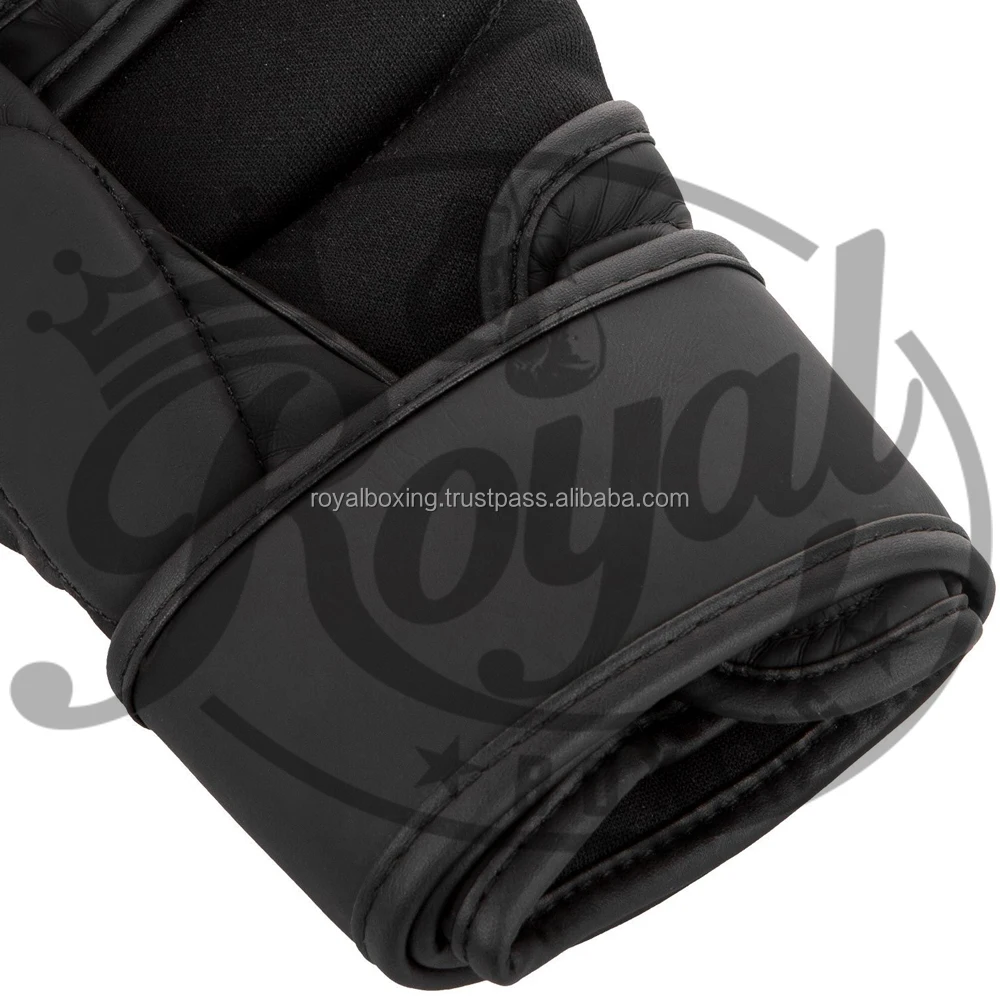 Custom MMA Hybrid Leather Fight Gloves Custom Design Manufacturer Good ...