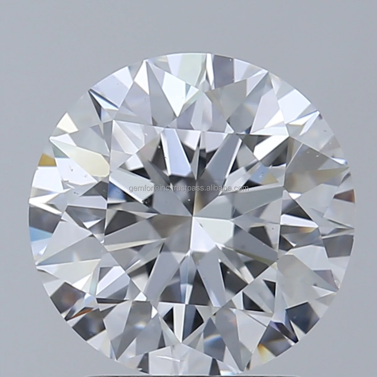 2 Carat Synthetic Diamonds Round Brilliant Cut Excellent Si1 Vs1 Vs2 ...