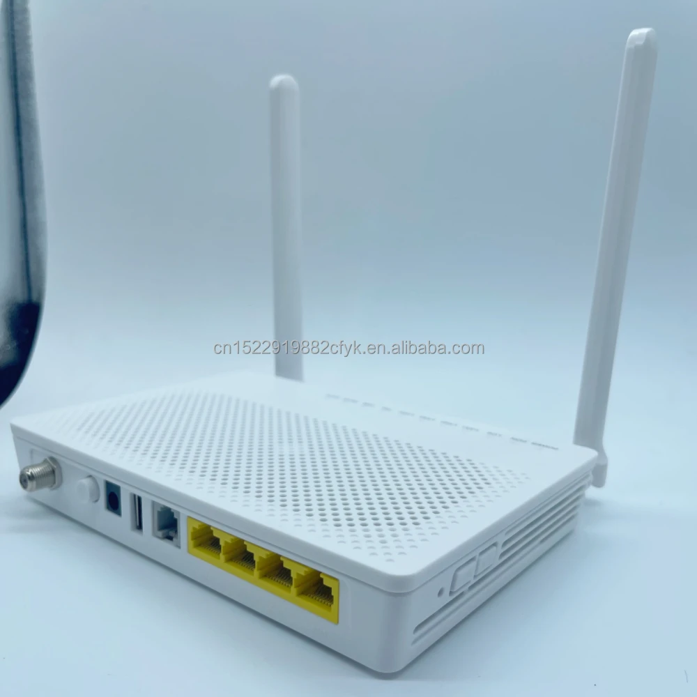 HG8247H5 CATV 2.4G Ftth Xpon Gpon Onu HG8247h5 1GE+3FE+1TEL+1USB+Wifi 5dbi Ftth Ont Modem ...