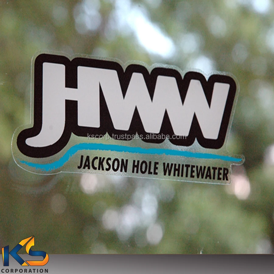 Custom Clear Vinyl Stickers Popular Round Clear Transparent Plastic ...