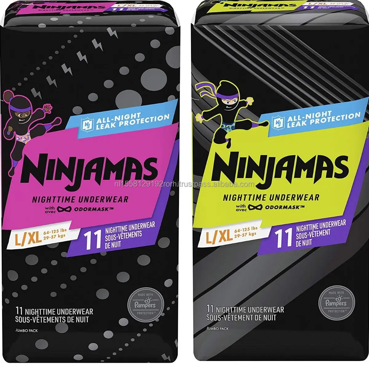 Pampers Ninjamas Nighttime Bedwetting Underwear Boys Nederland - Buy ...