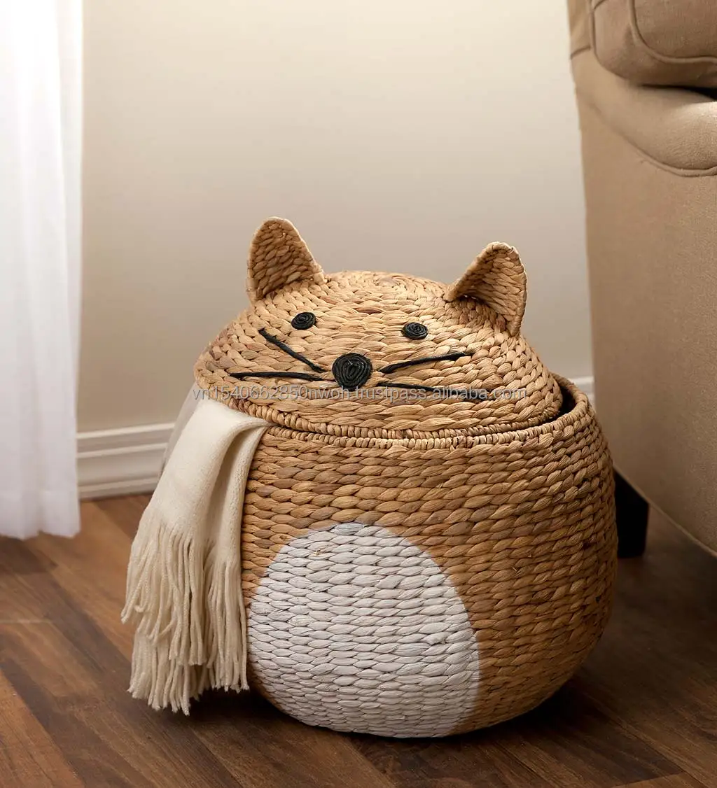 King Craft Viet Handwoven Animal Storage Customized Basket Laundry ...