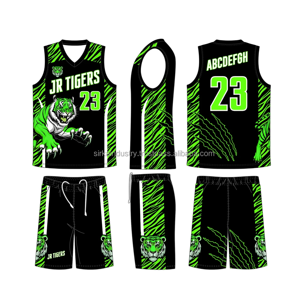 Wholesale Blank Basketball Uniform Sublimation Logo Custom Team Youth ...