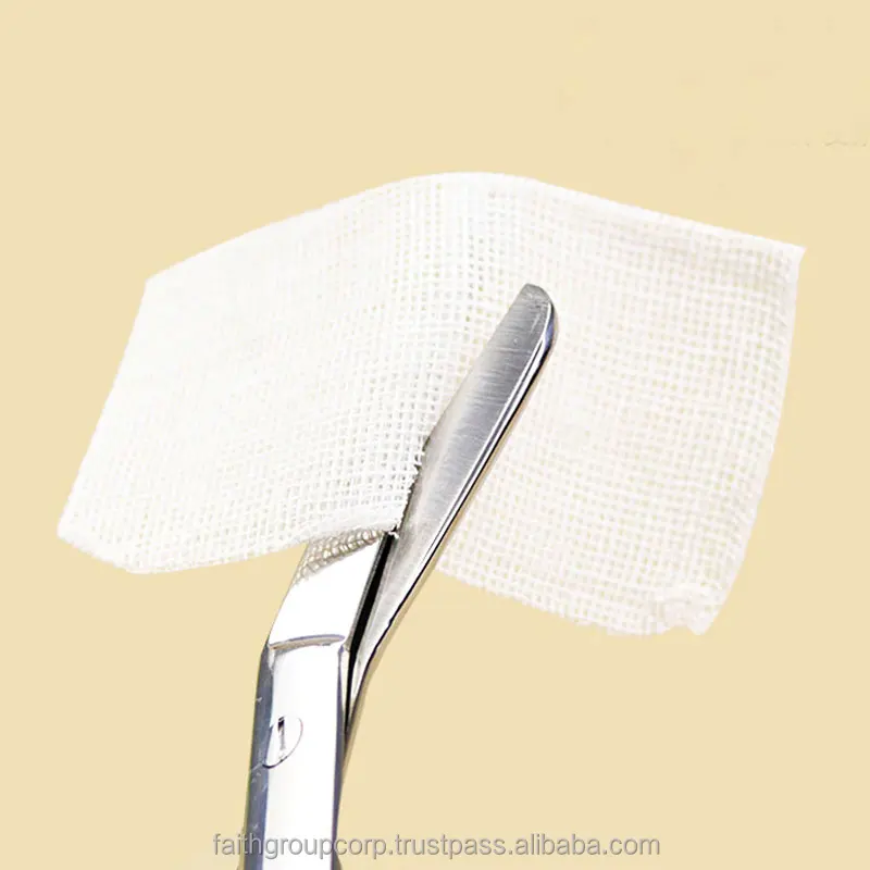 Stainless Steel Gauze Bandage Scissors Gold Handle Dressing Surgical ...