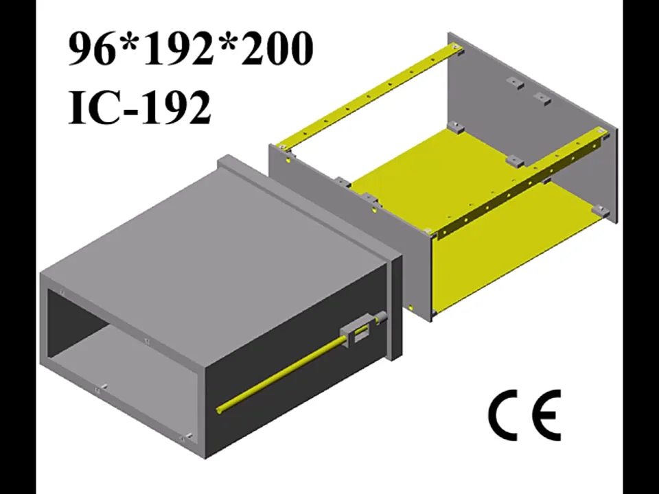 Electronic Equipment Control Panel Box Din Panel Cases Ic-165 - Buy Din ...