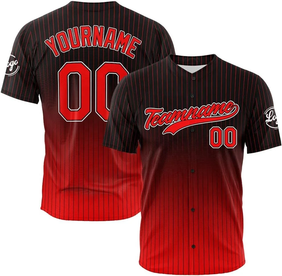 Youth & Mens Softball Baseball Uniforms Baseball Jersey Custom ...