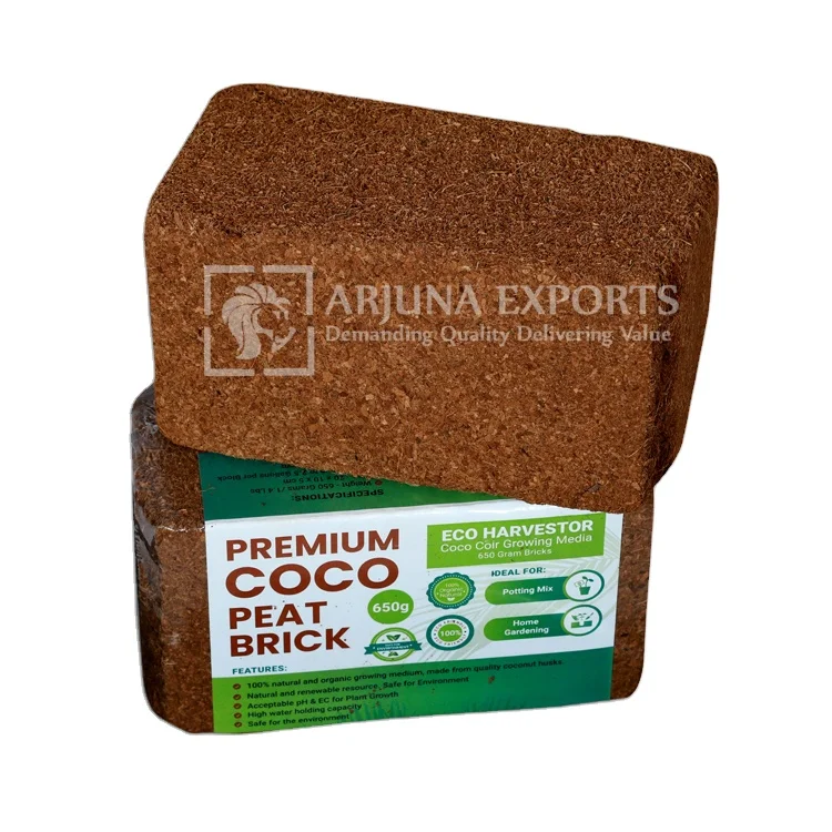 Agricultural Grade Coir Pith Coco Coir 650 Gram Bricks/Coco Coir Pith ...
