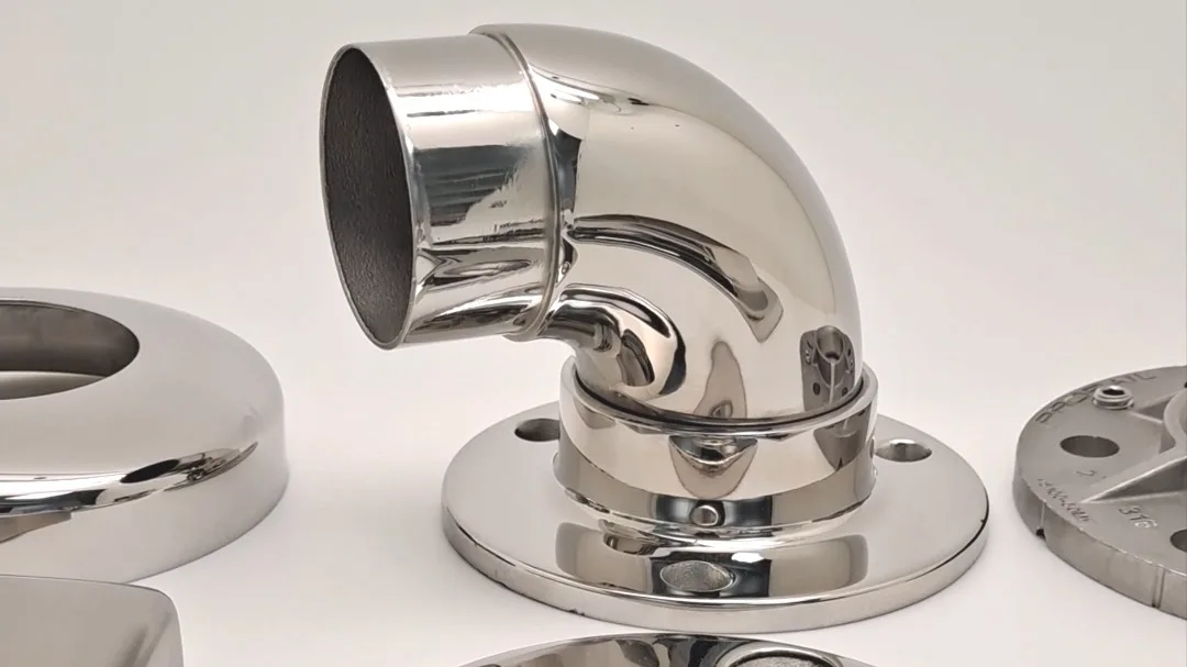 No Welding Require Stainless Steel Handrail Railing Surface Mounted ...