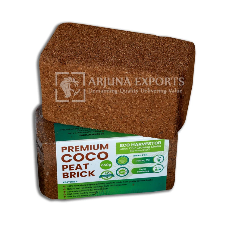 Natural Coconut Coco Peat Coir Pith 650gram Block For Toilet Composting ...