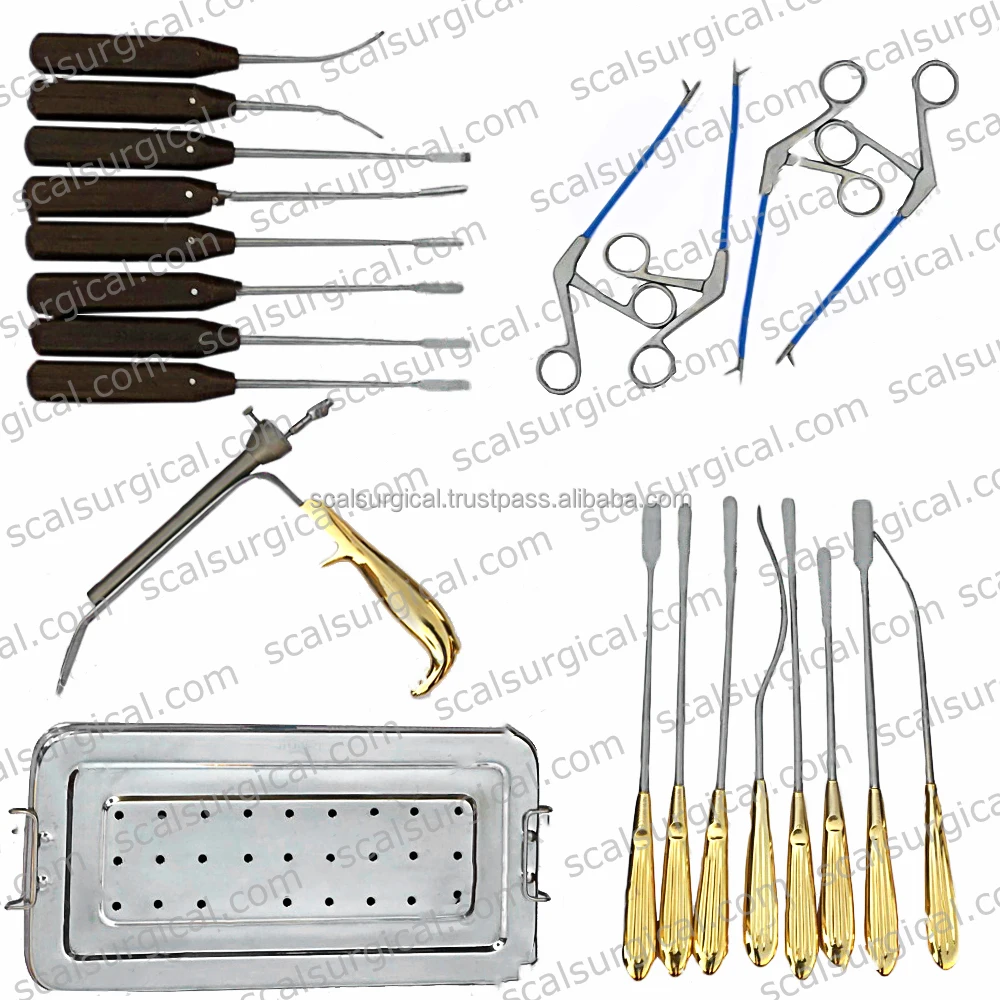 26 Pcs Septoplasty Surgical Instrument Set Septum Nasal Surgery Tools ...