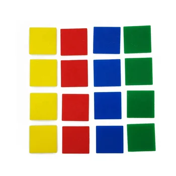 Plastic Square Tiles,Rainbow Counters Blocks,Plastic Counters,Bingo ...