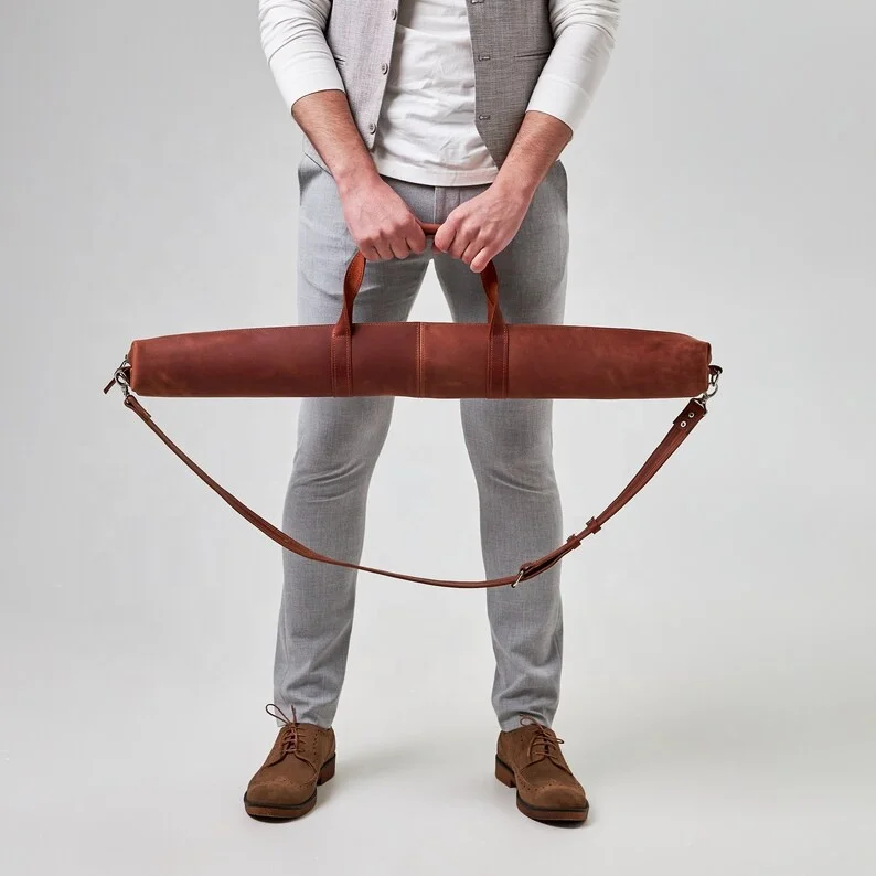 Custom Leather Pool Cue Case - Premium Protection