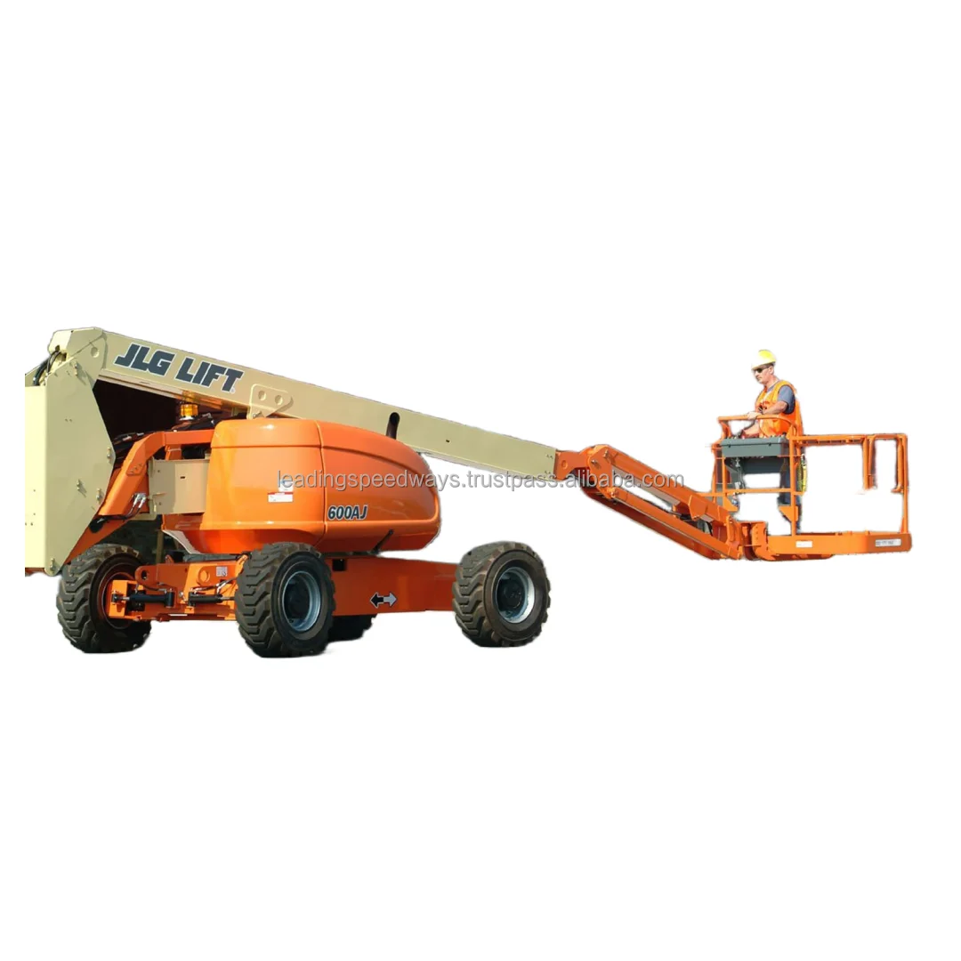 Used Jl-g 600aj Engine Powered Self-propelled Articulating Aerial Work ...