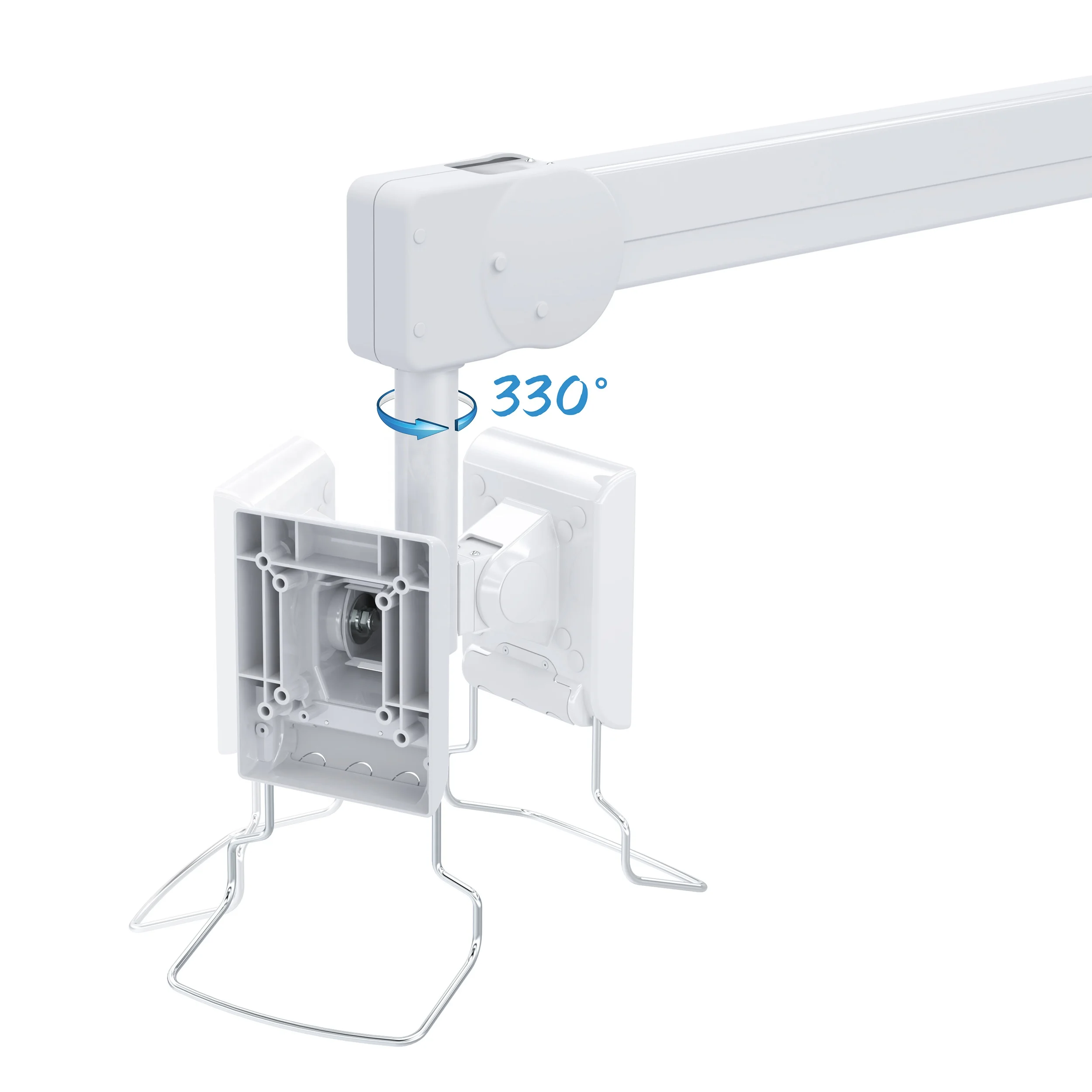 Hospital TV Arm - Medical LCD Monitor Arm with Wall Mount
