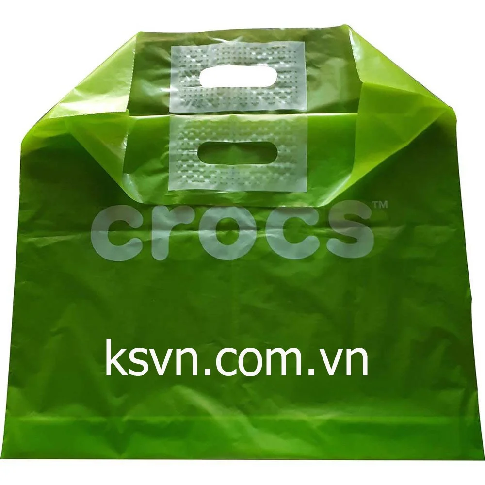 Wholesale Patch Handle Ldpe Plastic Shopping Carrier Bags With Bottom ...