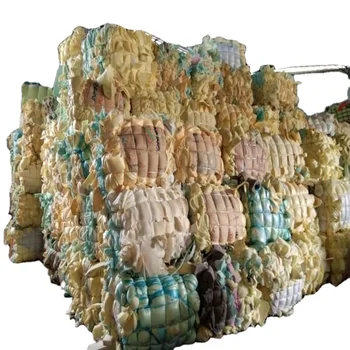 100% Clean Foam Waste Pu Scrap Foam In Bales - Buy Pu Scrap Foam Scrap ...