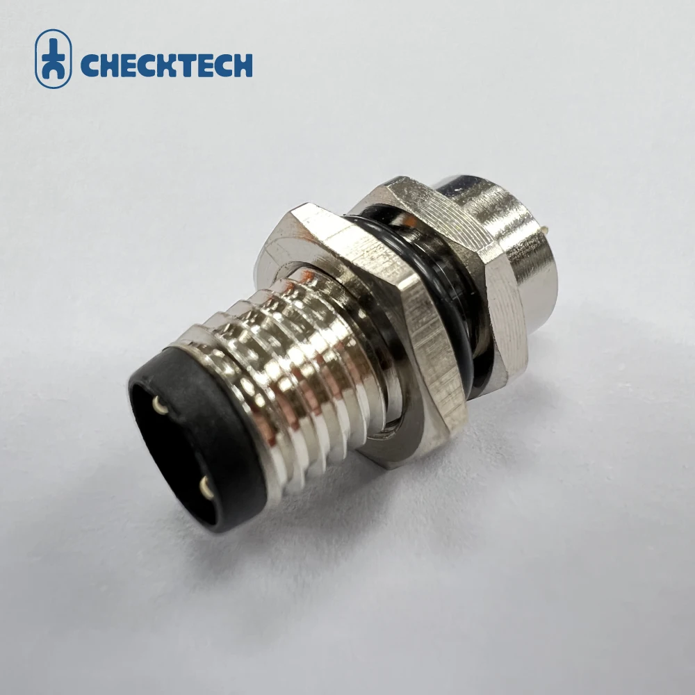 M8 Screw Waterproof Sensor 3 Pin Male Electrical Connector - Buy Male ...