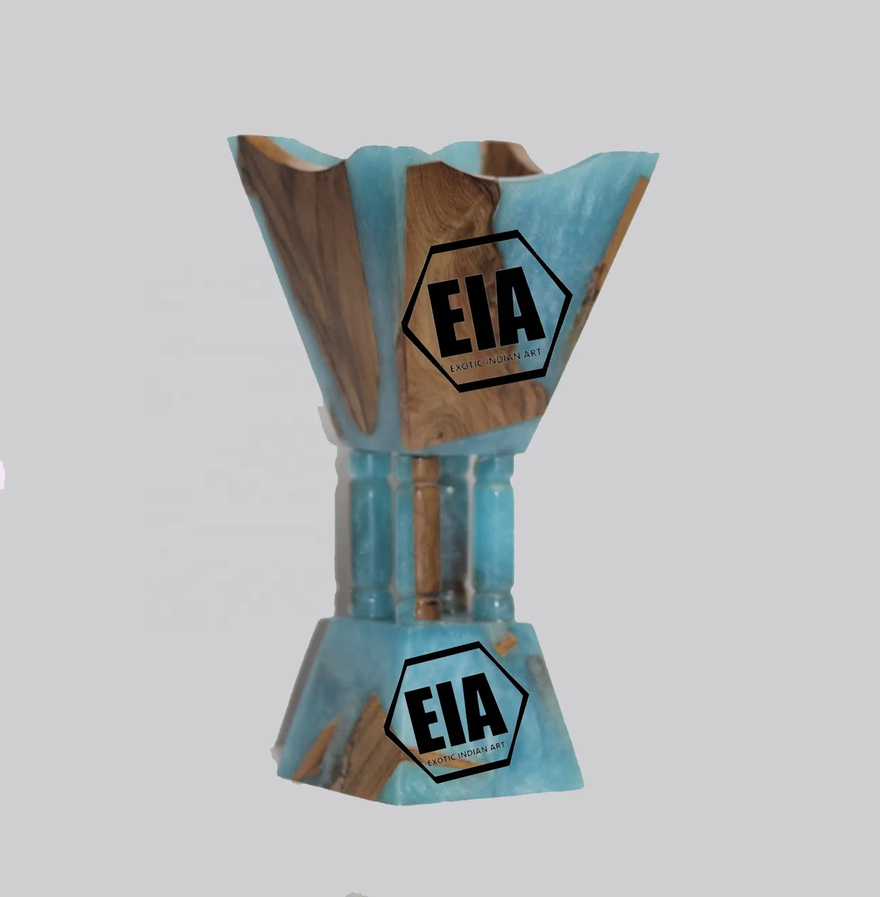 Ramadan Eid Special New 2024 Wood Epoxy Resin Bakhoor Burner Incense ...