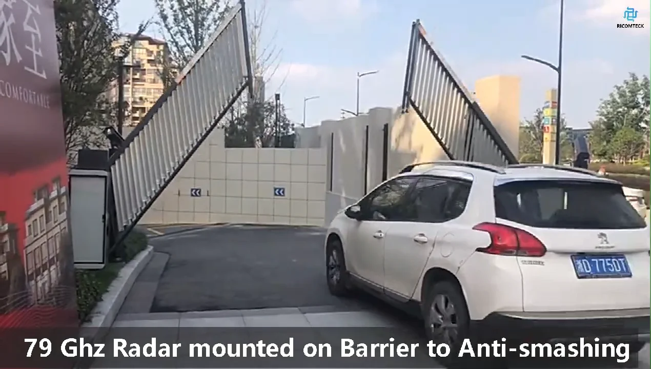 79g Radar Detection Device Parking Barrier Sensor Radar Barrier Gate ...