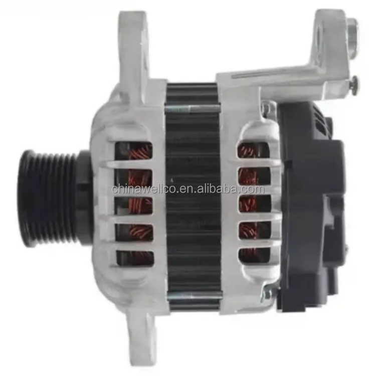 24v 80a Alternator 37300-48000 3730048000 For Excavator R455-7 R505 ...