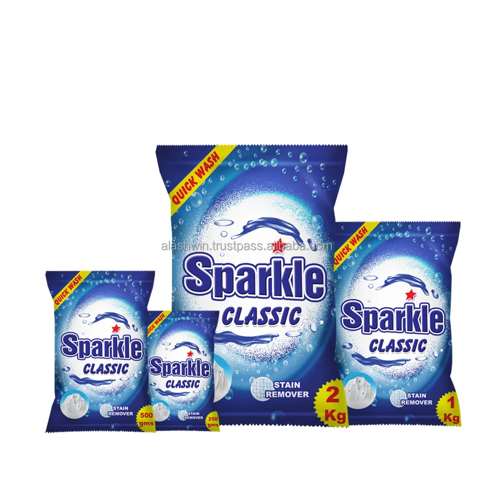 3kg Sparkle Detergent Powder - Efficient Laundry Solution