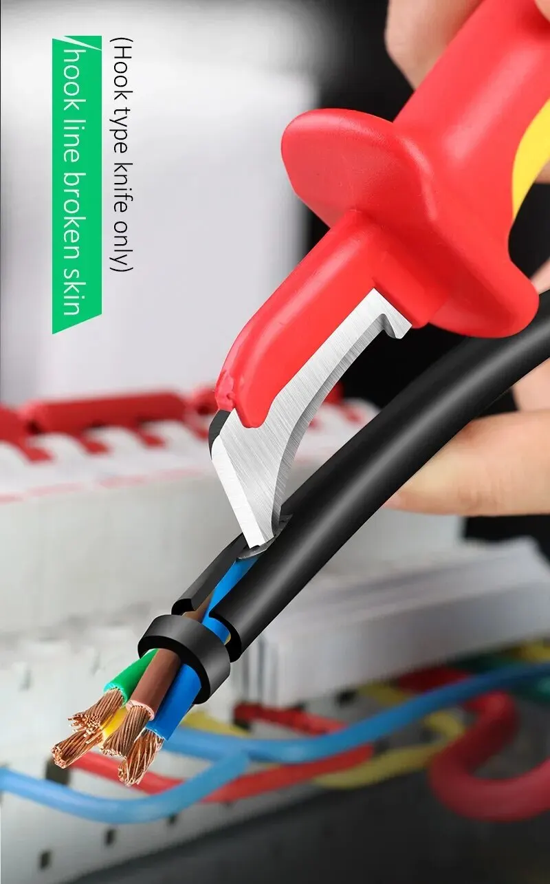 Laoa Insulated Knife 1000v Injection Molding Head Pushable Hook ...