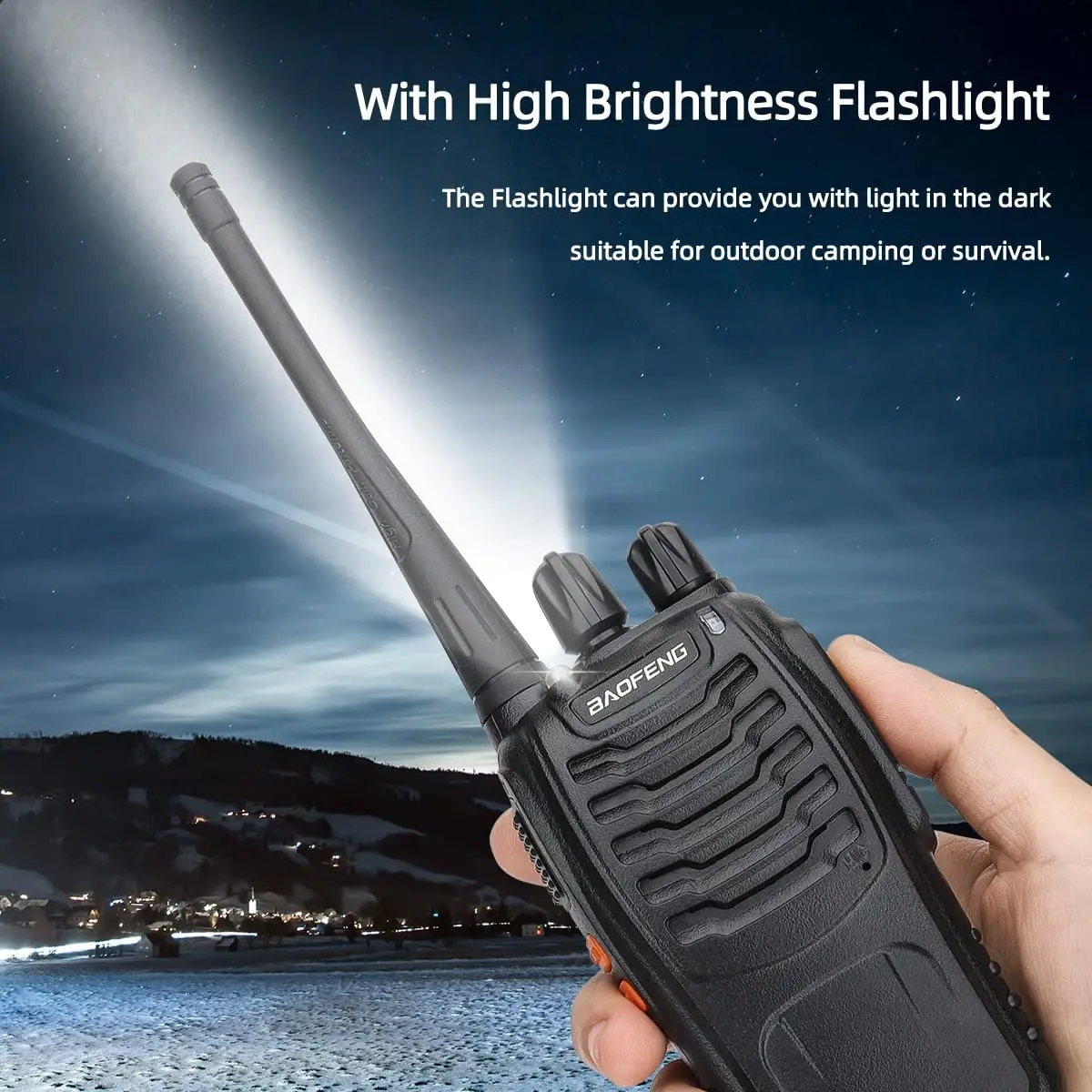 1/2 Pcs Baofeng Bf 888s Walkie Talkie Uhf 400 470mhz 888s Long Range ...